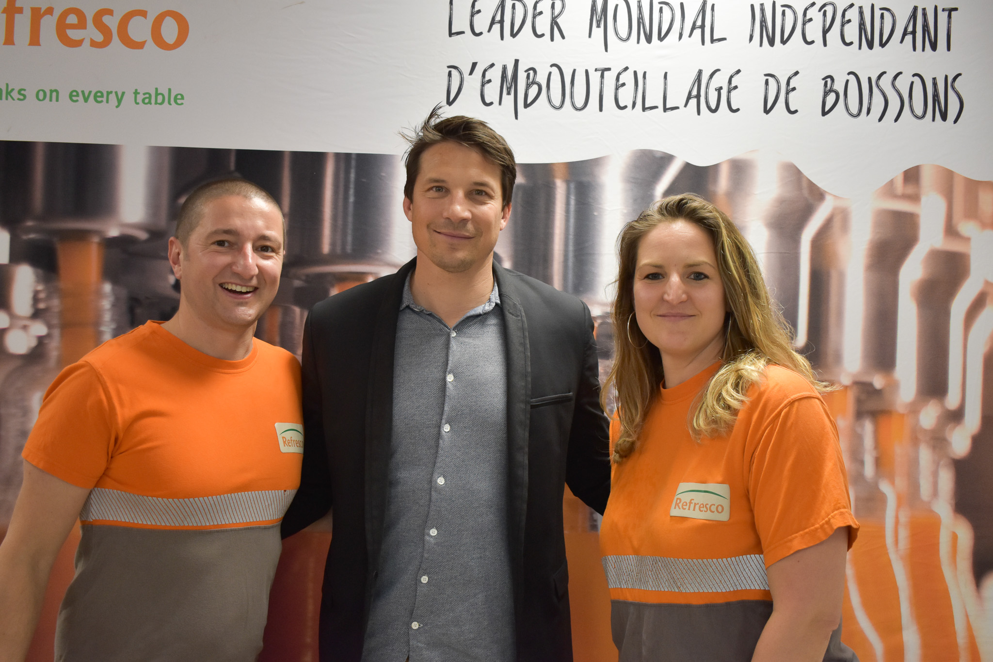 Team building cohésion avec le vice-champion du monde de rugby | Refresco